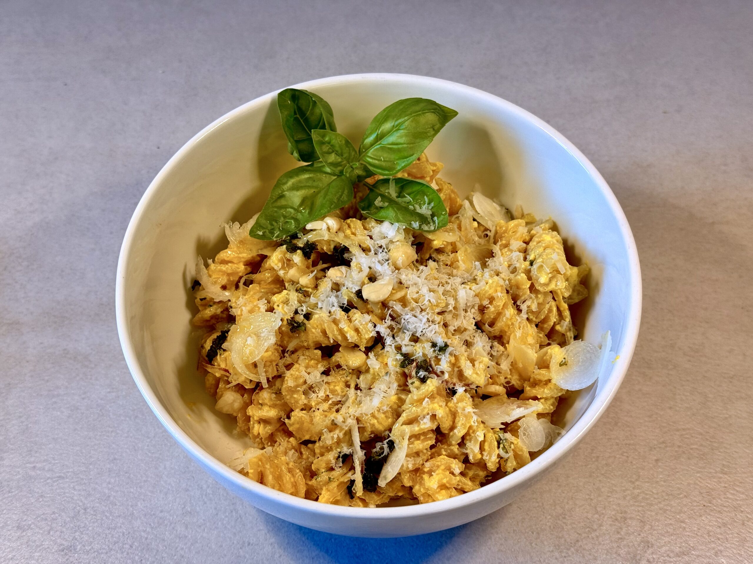 Fusilli with Ricotta and saffron | Carlo Florence chef